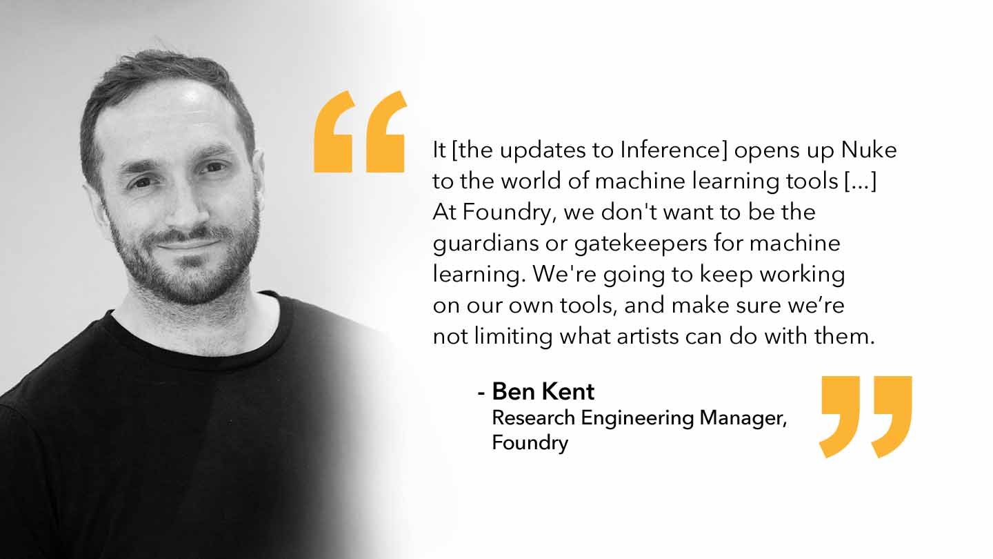 Machine Learning and Nuke 13.1: what’s next? | Foundry